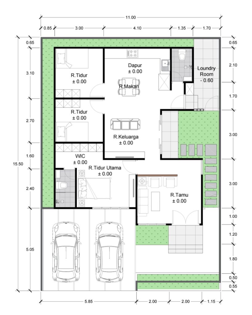 Rumah Mewah Tipe 100 di Jl Dr. Sutomo – Kotabaru, Kota Pontianak ...